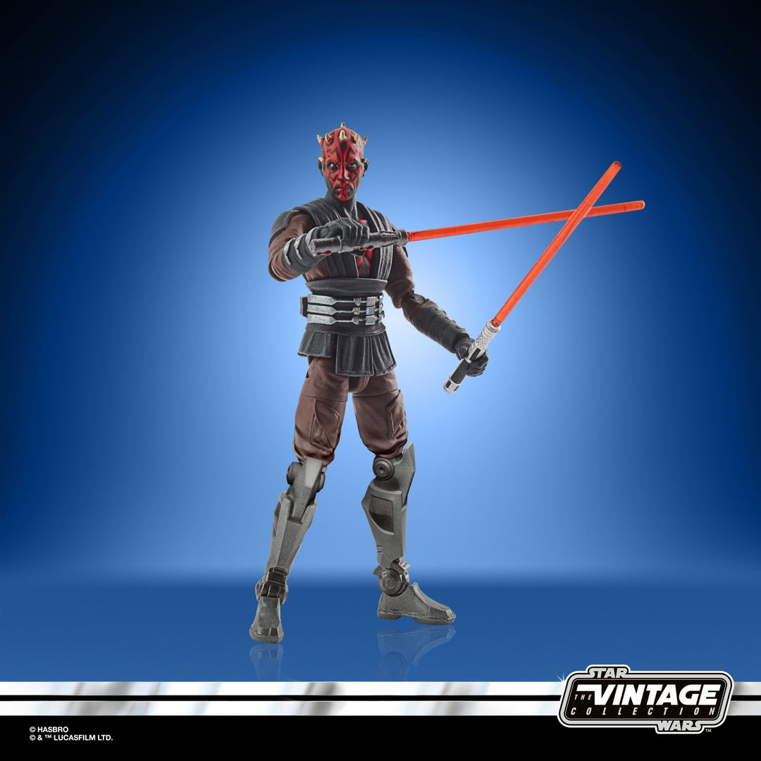 Star Wars The Vintage Collection Darth Maul (Mandalore) Figure 3.75 In ...