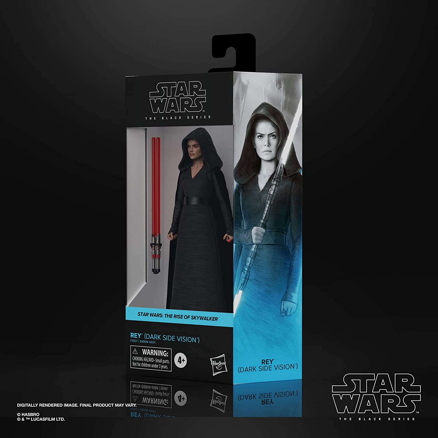 Black Series Star Wars: The Rise of Skywalker - Rey (Dark Side Vision ...